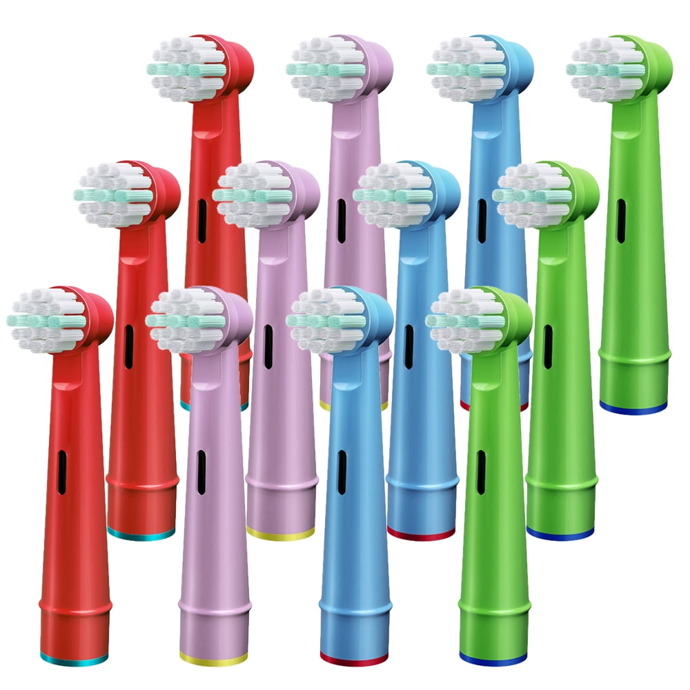 12 Pcs Kids Electric Toothbrush Replacement Heads Compatible with Oral ...