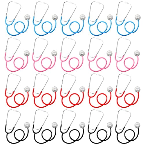12 Pcs Kids Stethoscope Toy Stethoscope Real Working Stethoscope For ...