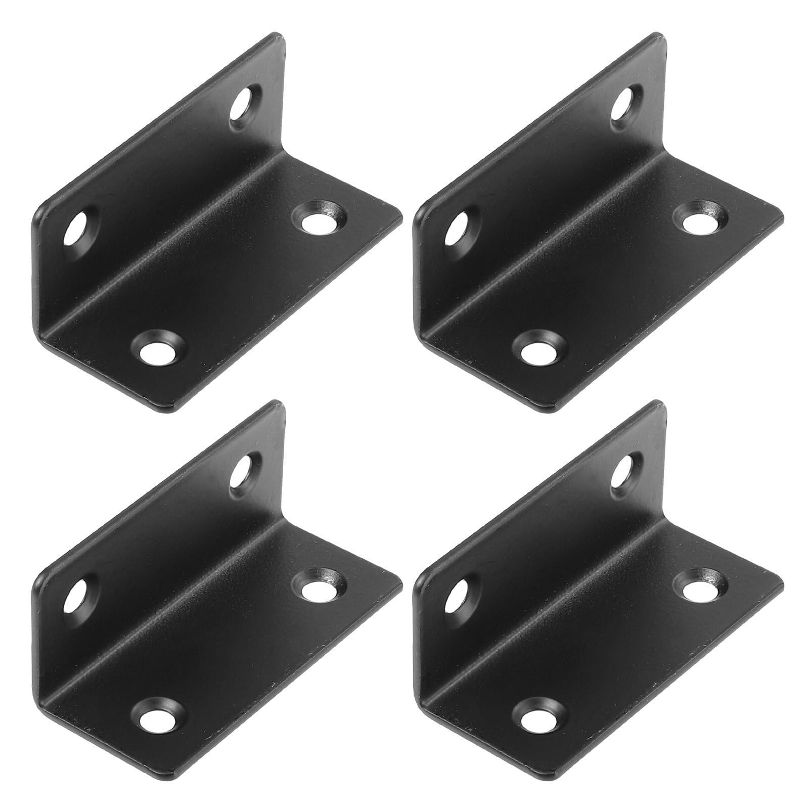 12 Pcs L-shaped Corner Code Brackets for Shelves Fastening Deck Heavy ...