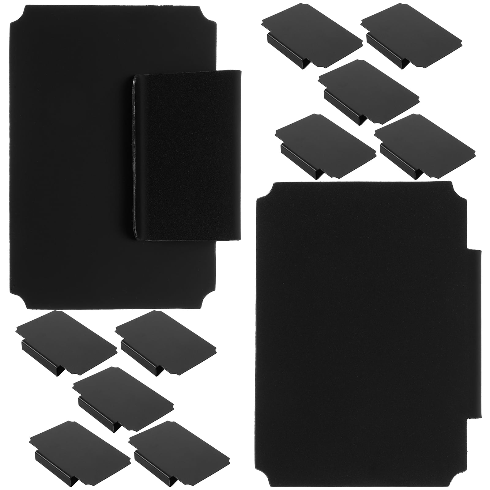 12 Pcs Label Holder Message Board Basket Labels Holders DIY Clip ...