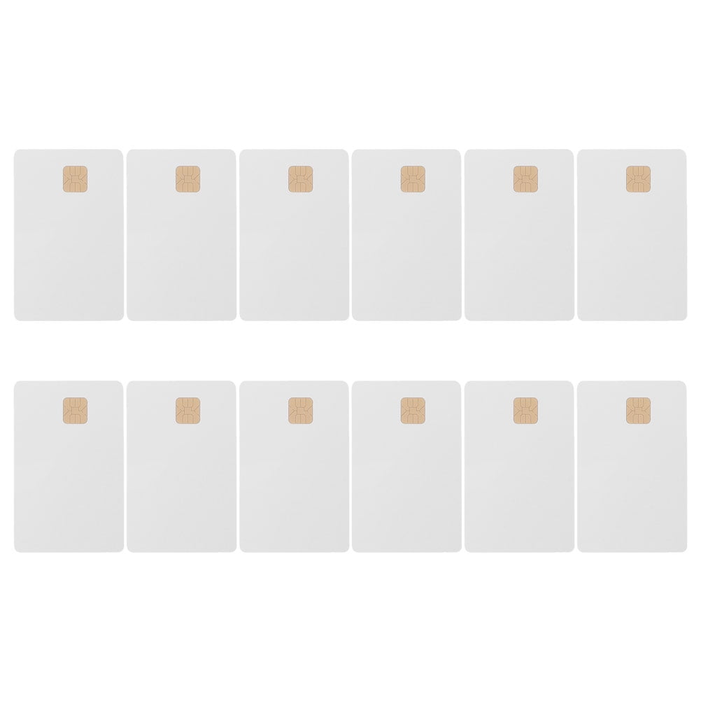 OFFIGAM Pvc Blank Card White For Smart Rooms 12Pack - Walmart.com