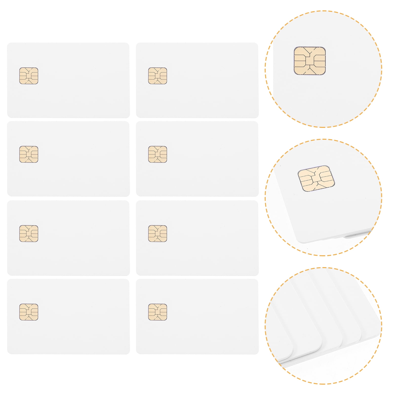 FENGGUIQU 12Pcs White Ic Cards with 16k Memory for Entry and - Walmart.com