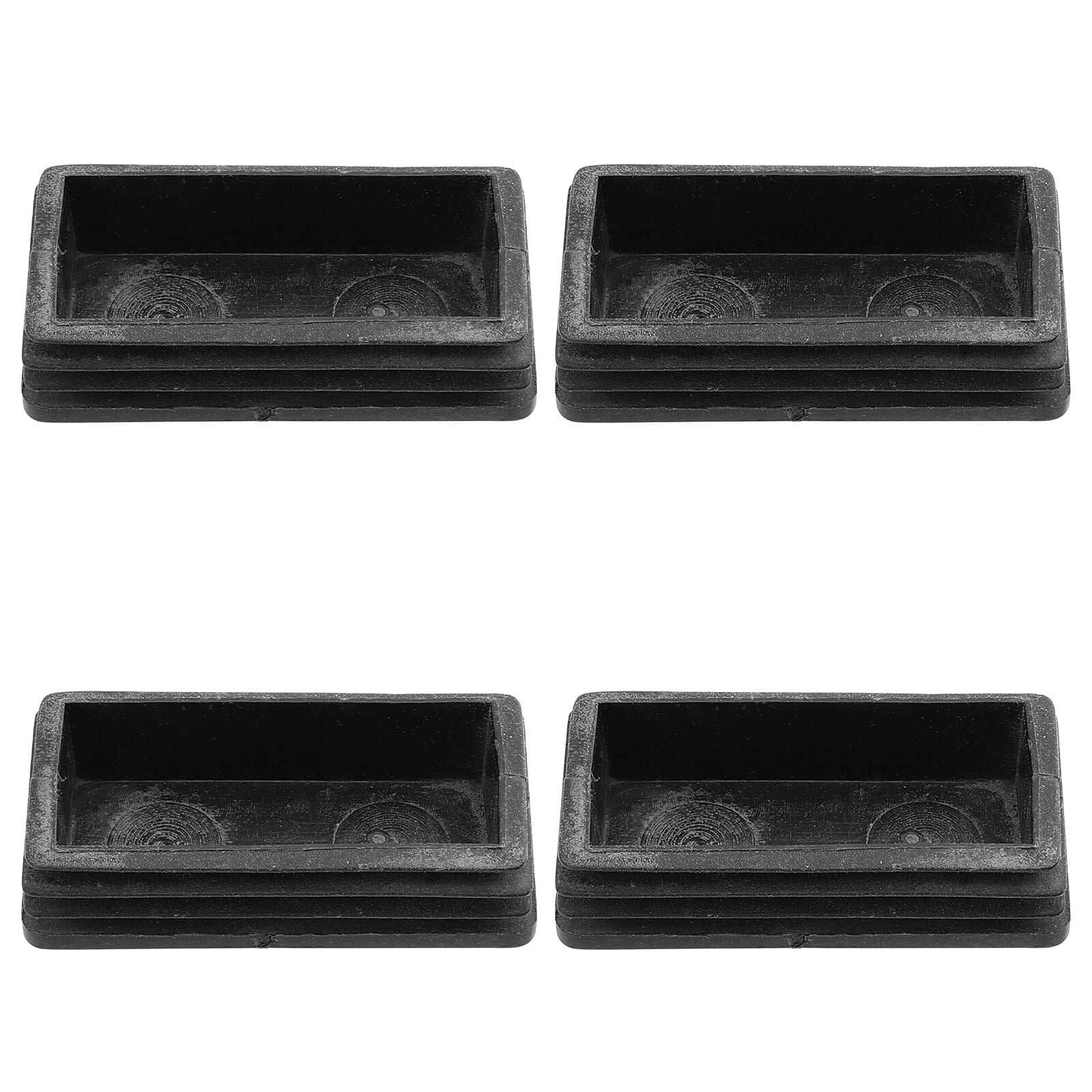 12 Pcs Ladder Foot Cover Table Leg Protectors Rectangle Square Tube ...