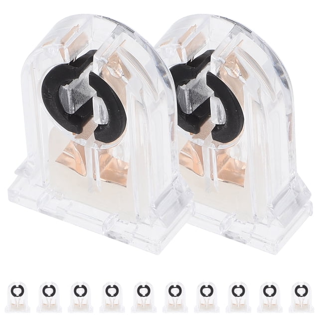 STRANDCHIC 12pcs Transparent LED Lamp Sockets for Lighting Fixtures ...