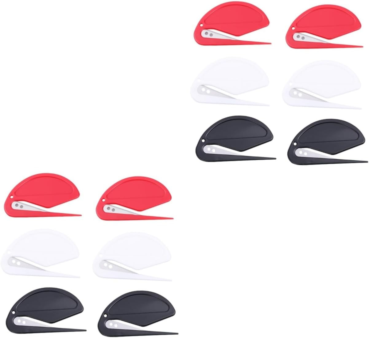 12 Pcs Letter Opener Plastic Envelope Mail Opener Envelope Opening ...