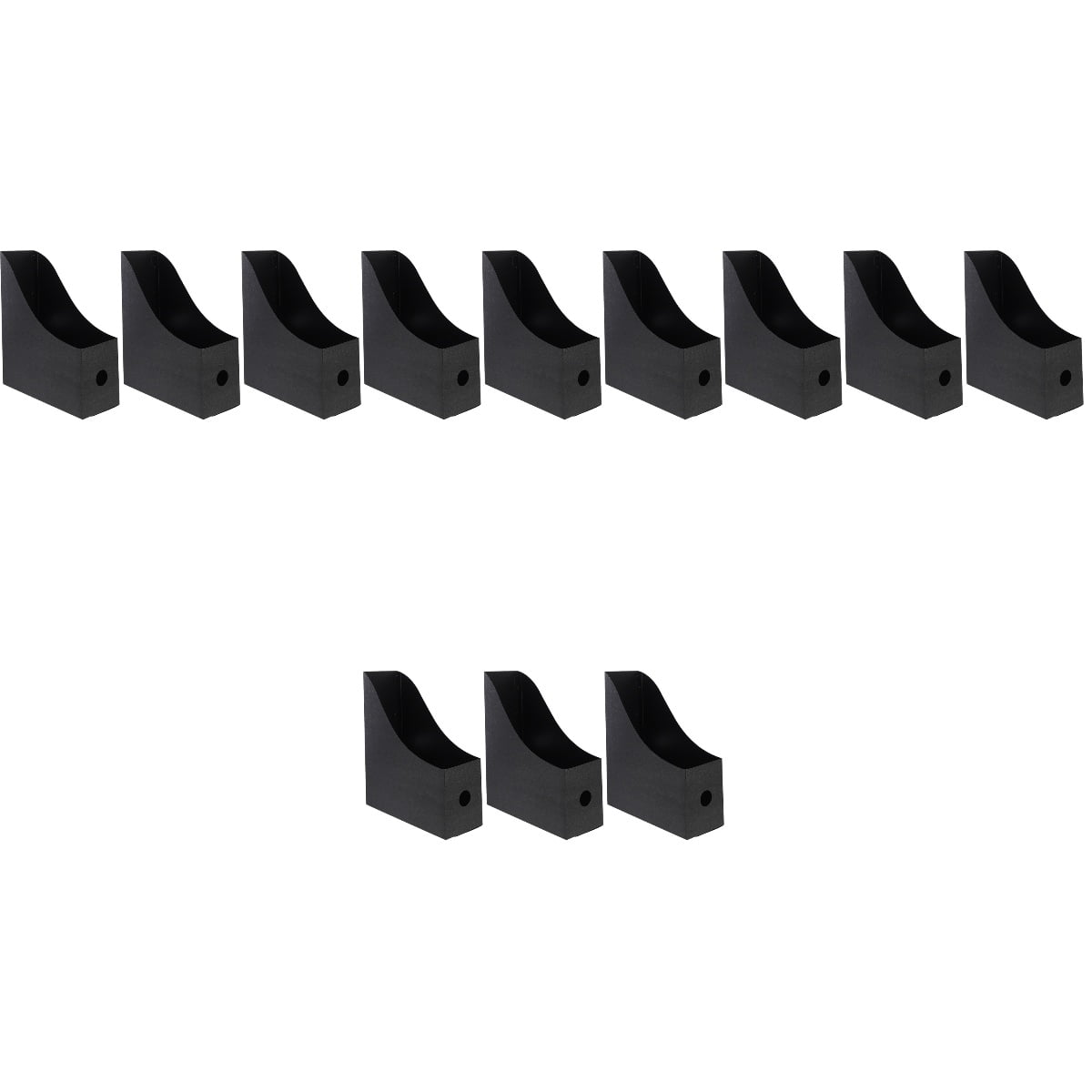 12 Pcs Lever Arch Desk File Organizer Magazine Holder File Organizer ...