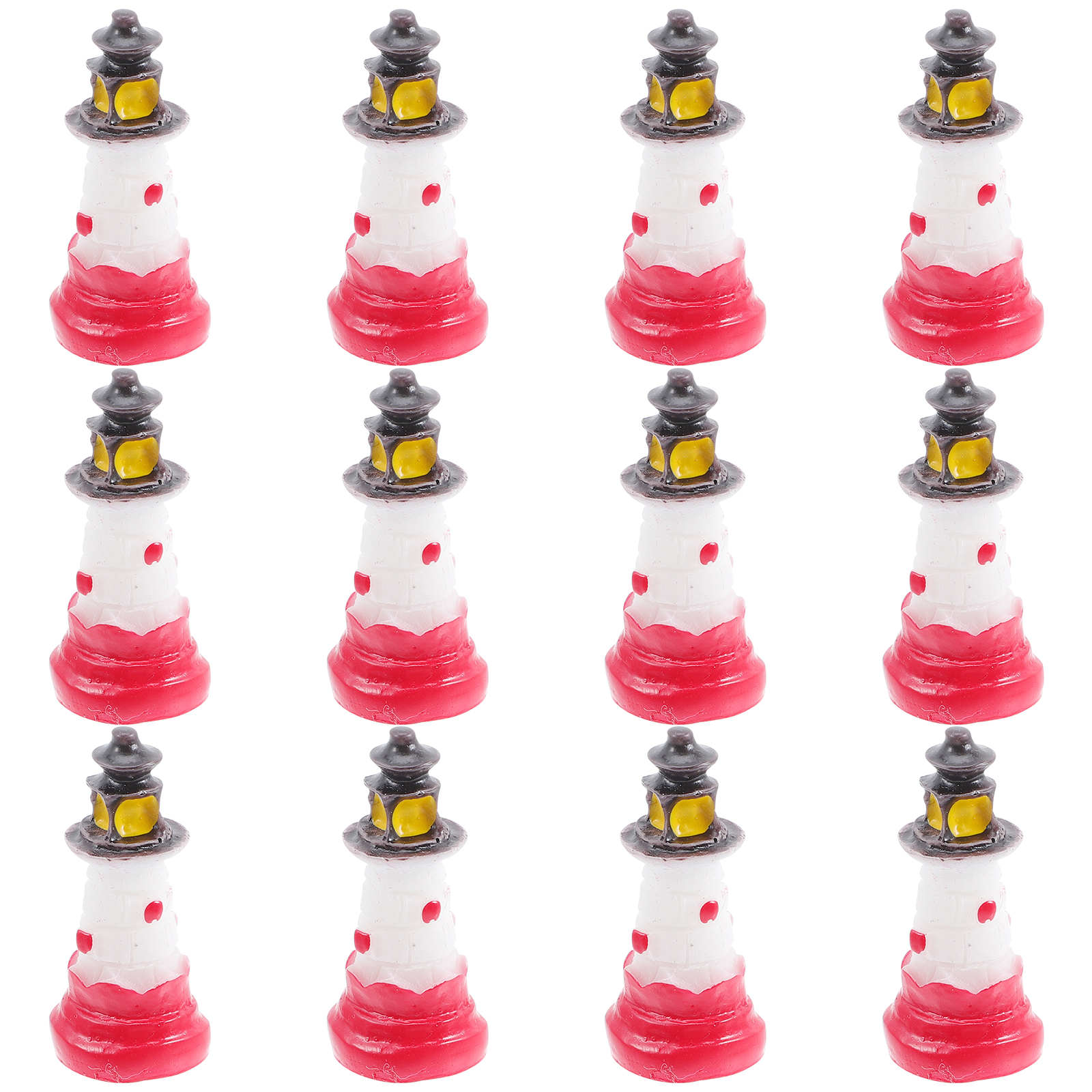Hawaii Desk Decoration Resin Lighthouse for Fairy Garden Assorted Color ...