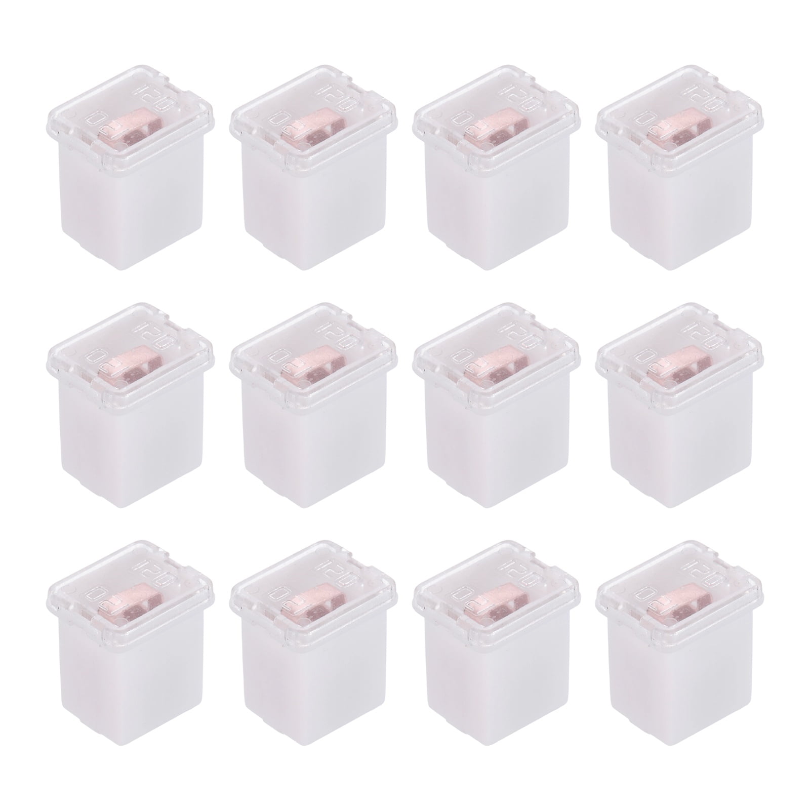 12 Pcs Low profile Car Fuses,32V DC 120A Box Shaped Cartridge Fuse ...