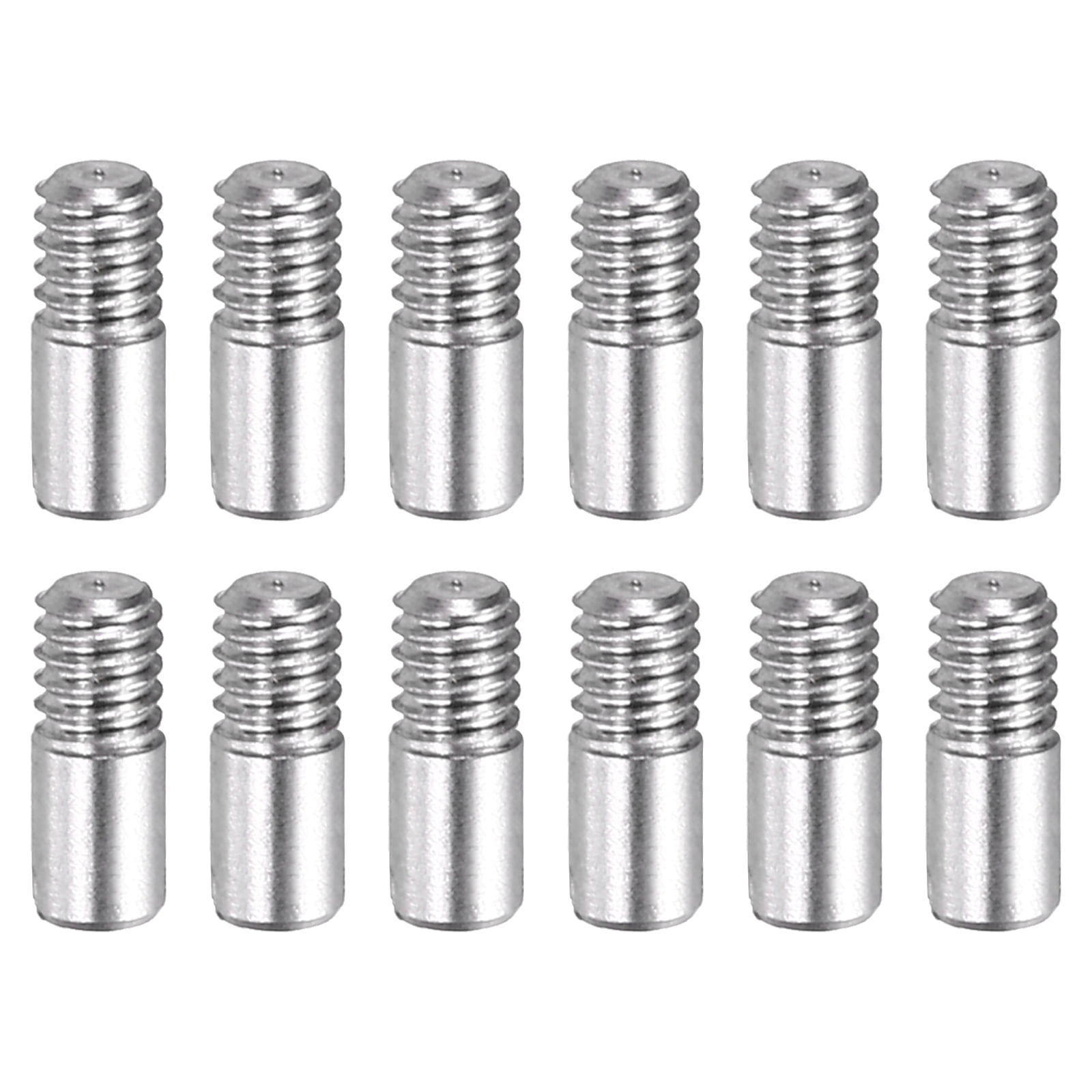 12 Pcs M2 x 5mm Slotted Cylindrical Pins, 304 Stainless Steel External ...