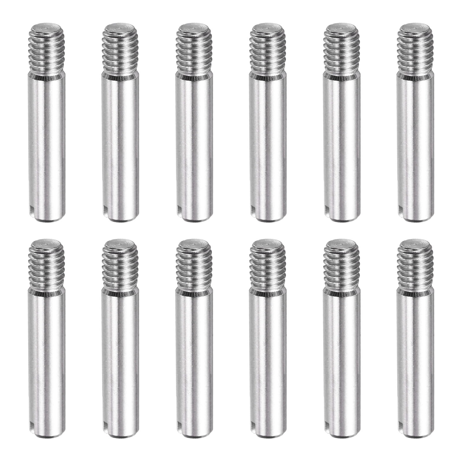 12 Pcs M5 x 25mm Slotted Cylindrical Pins, 304 Stainless Steel External ...