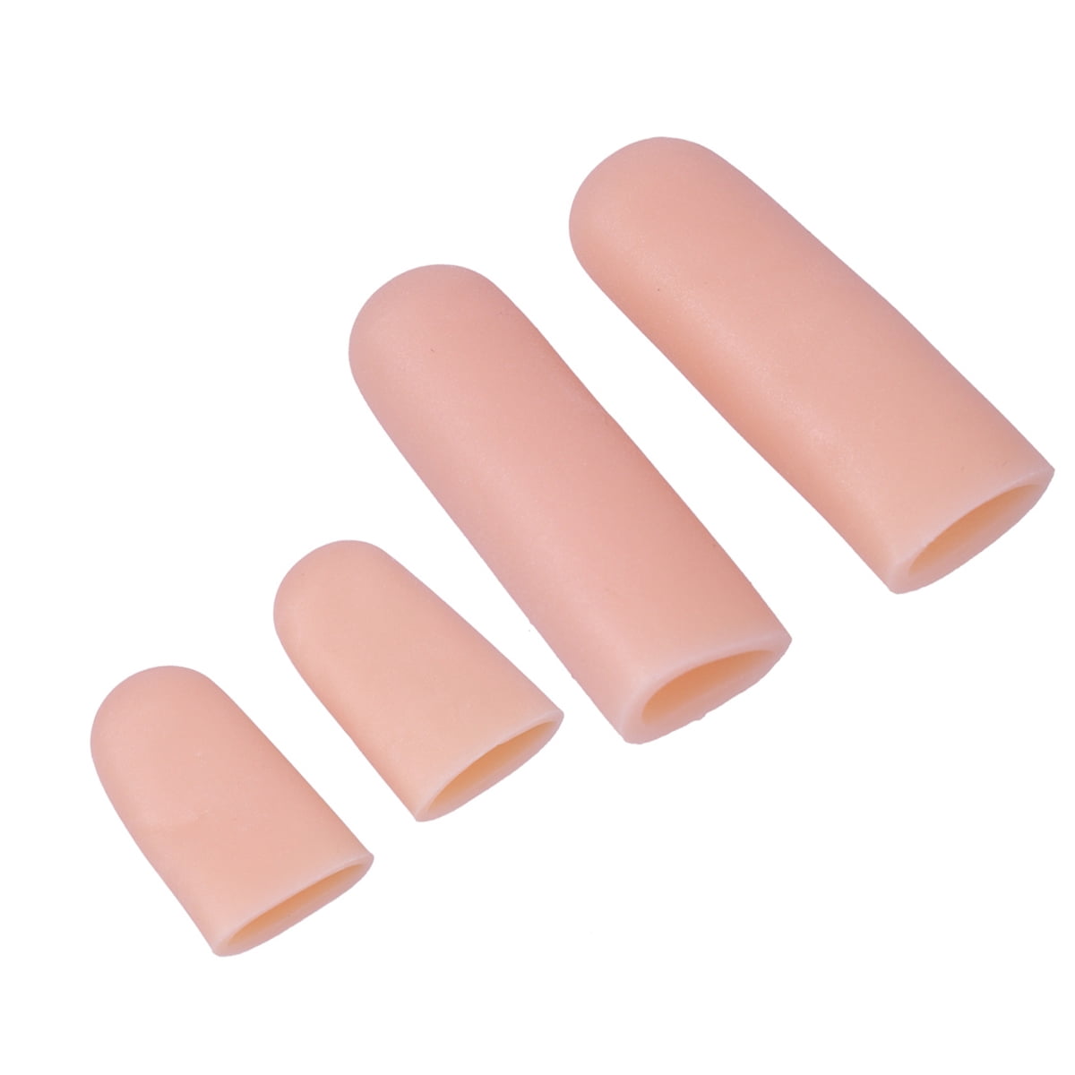 12 Pcs Medical-grade Gel Finger Protectors Lightweight Sleeves ...