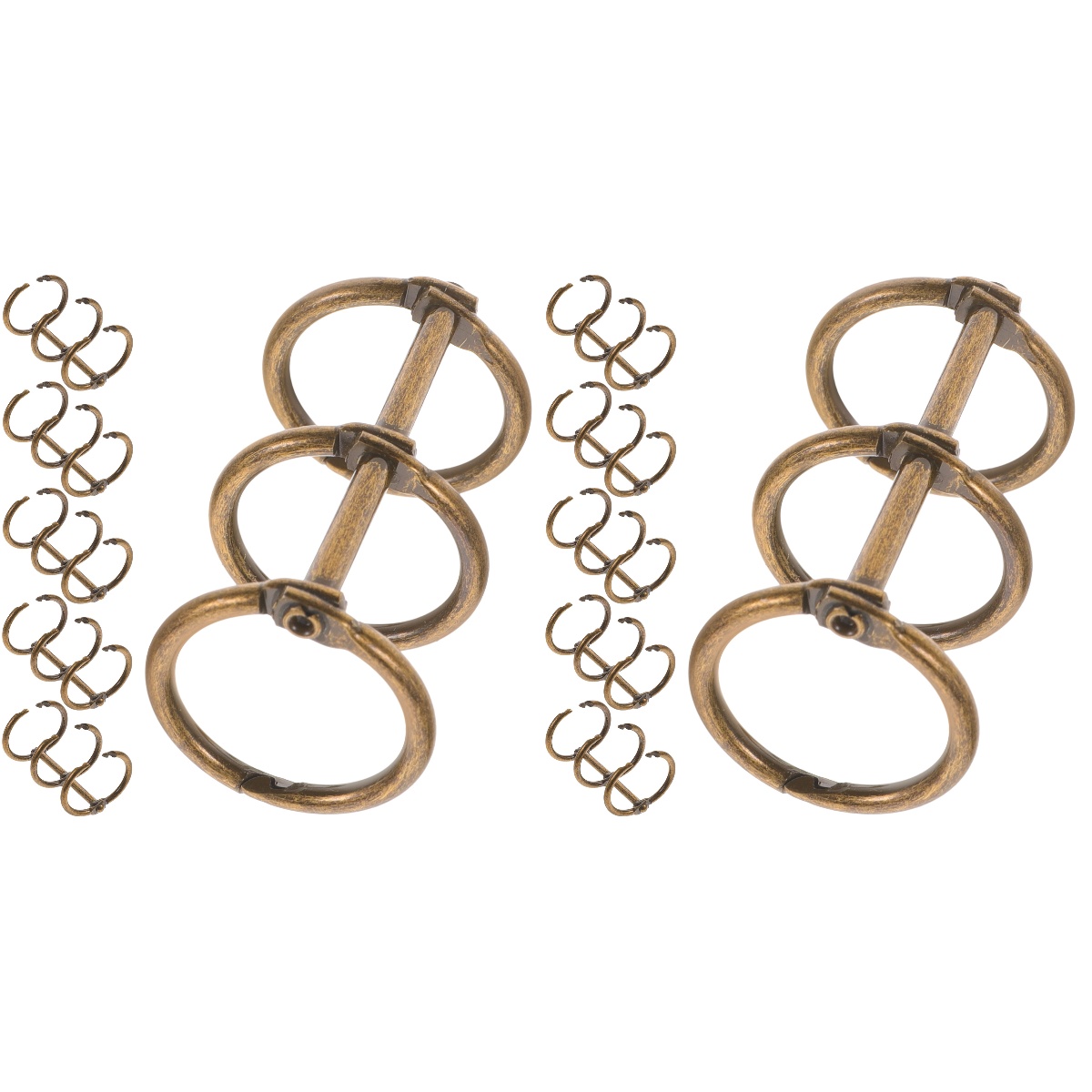 12 Pcs Metal Buckle Note Pads Three-hole Binder Student Stationery ...