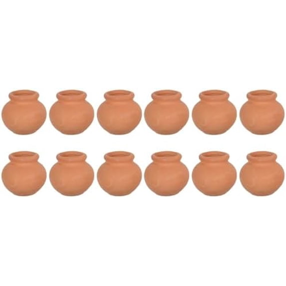 12 Pcs Mini Terracotta Pots 1.5 Inch Small Succulent Clay Pots for ...