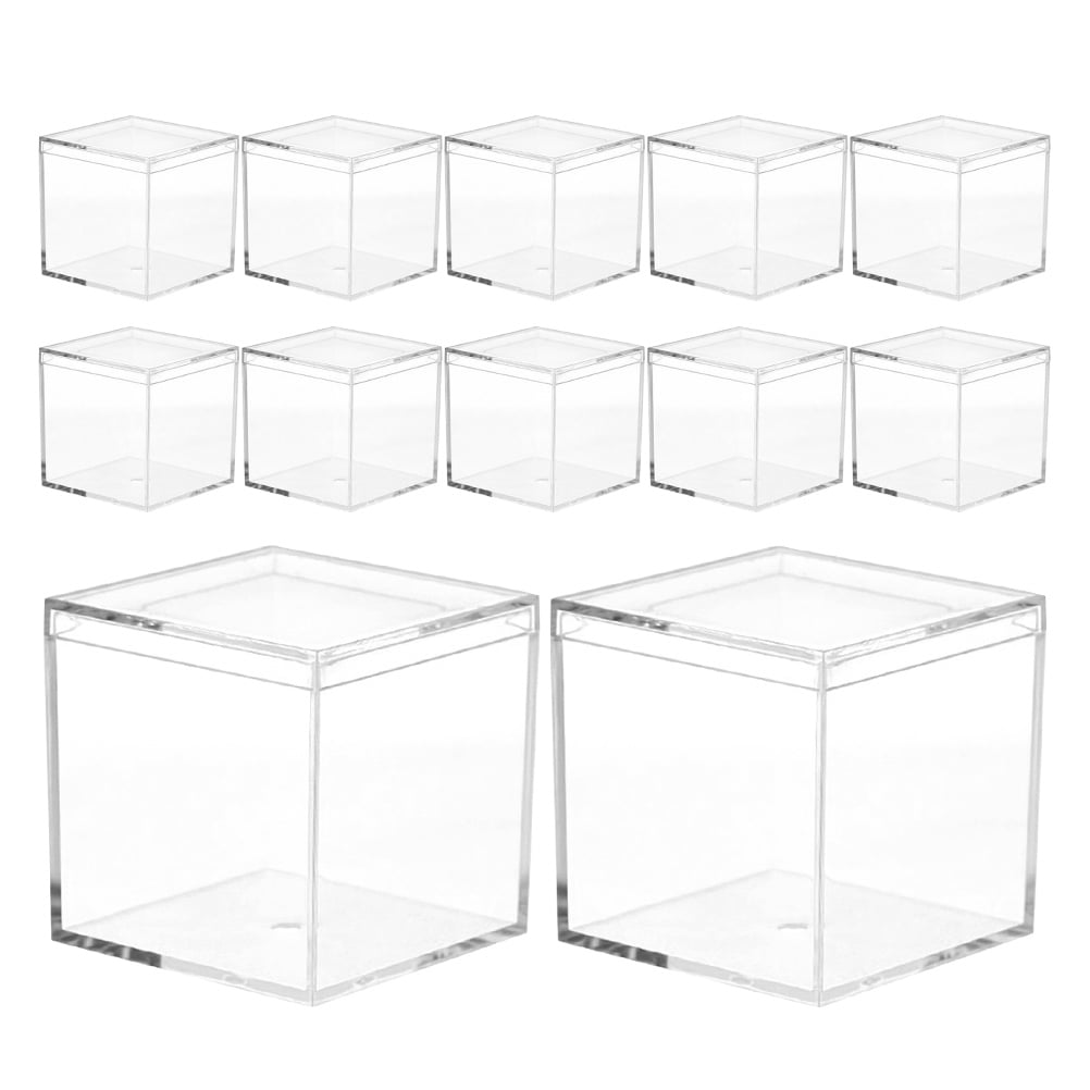 NIAIZEK Favor Box Plastic 12Set 1.8In - Walmart.com