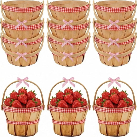 Wooden Berry Baskets
