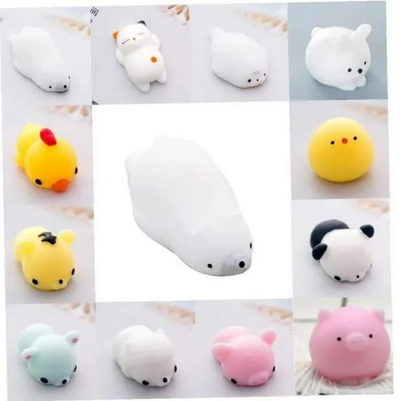 12 Pcs Mochi Squishy Toys, Squishy Toy Party Favors for Kids,Goodie Bag ...