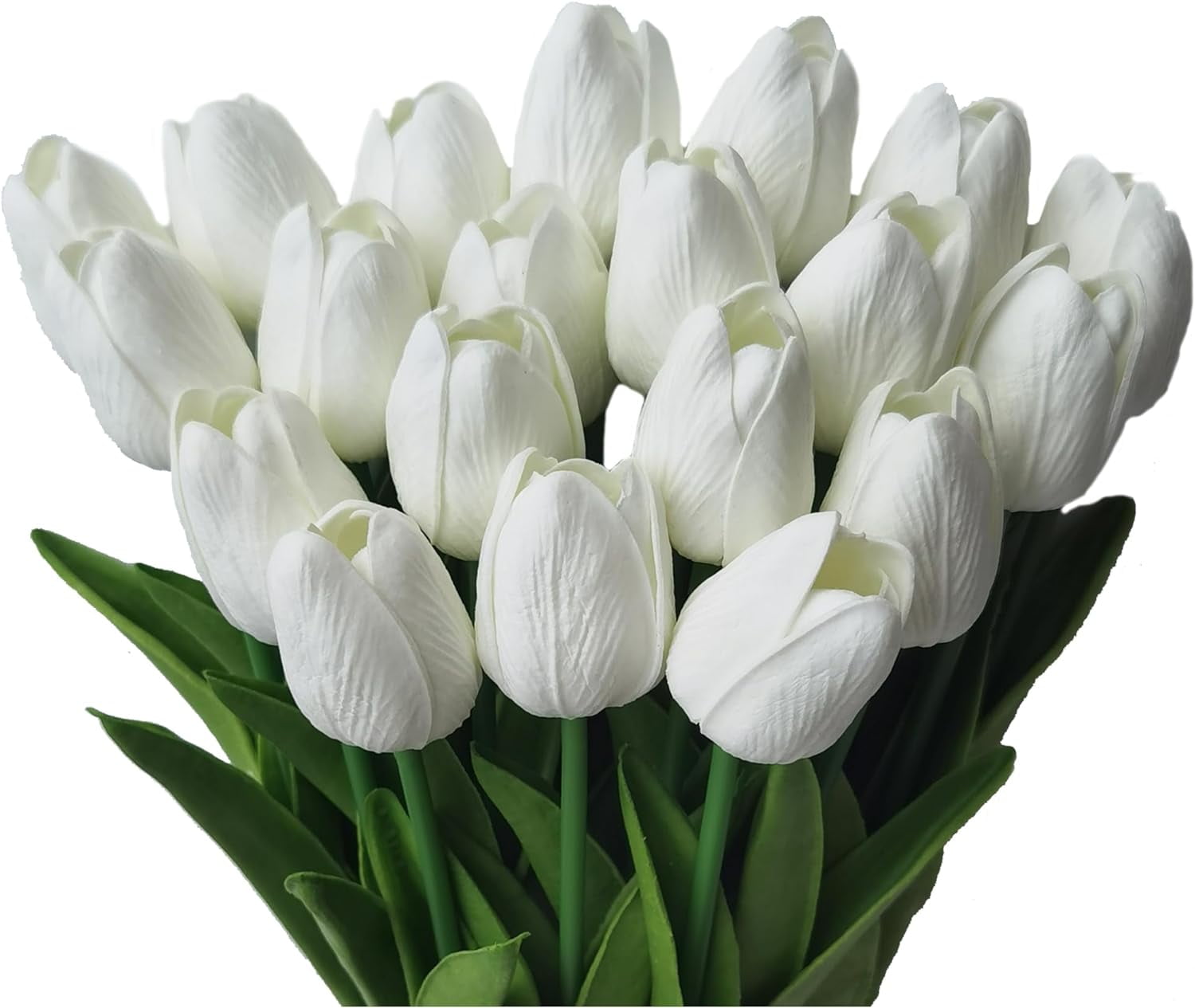 12 Pcs Multicolor Tulips Artificial Flowers Faux Tulip Stems Real Feel ...