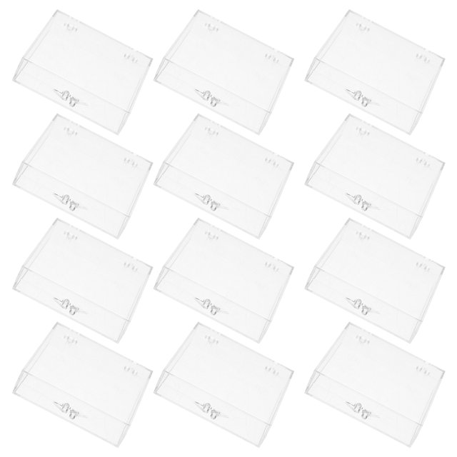 12 Pcs Nail Art Storage Box Fake Container Tips Holder Nails Display ...