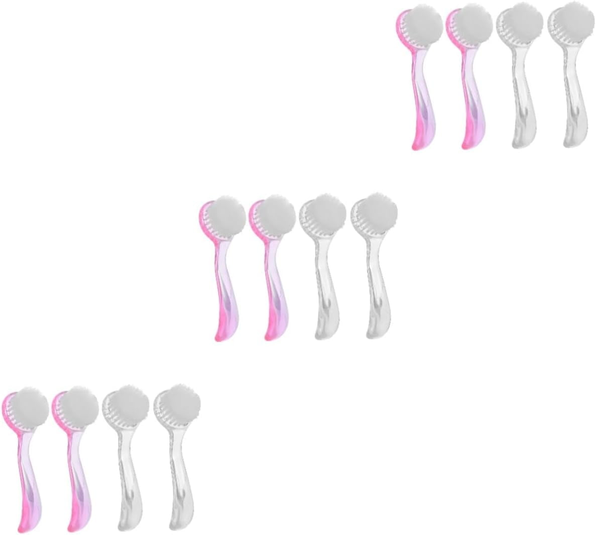 12 Pcs Nail Brush Dust Brush Pedicure Scrubbing Brush Pedicure Nail ...