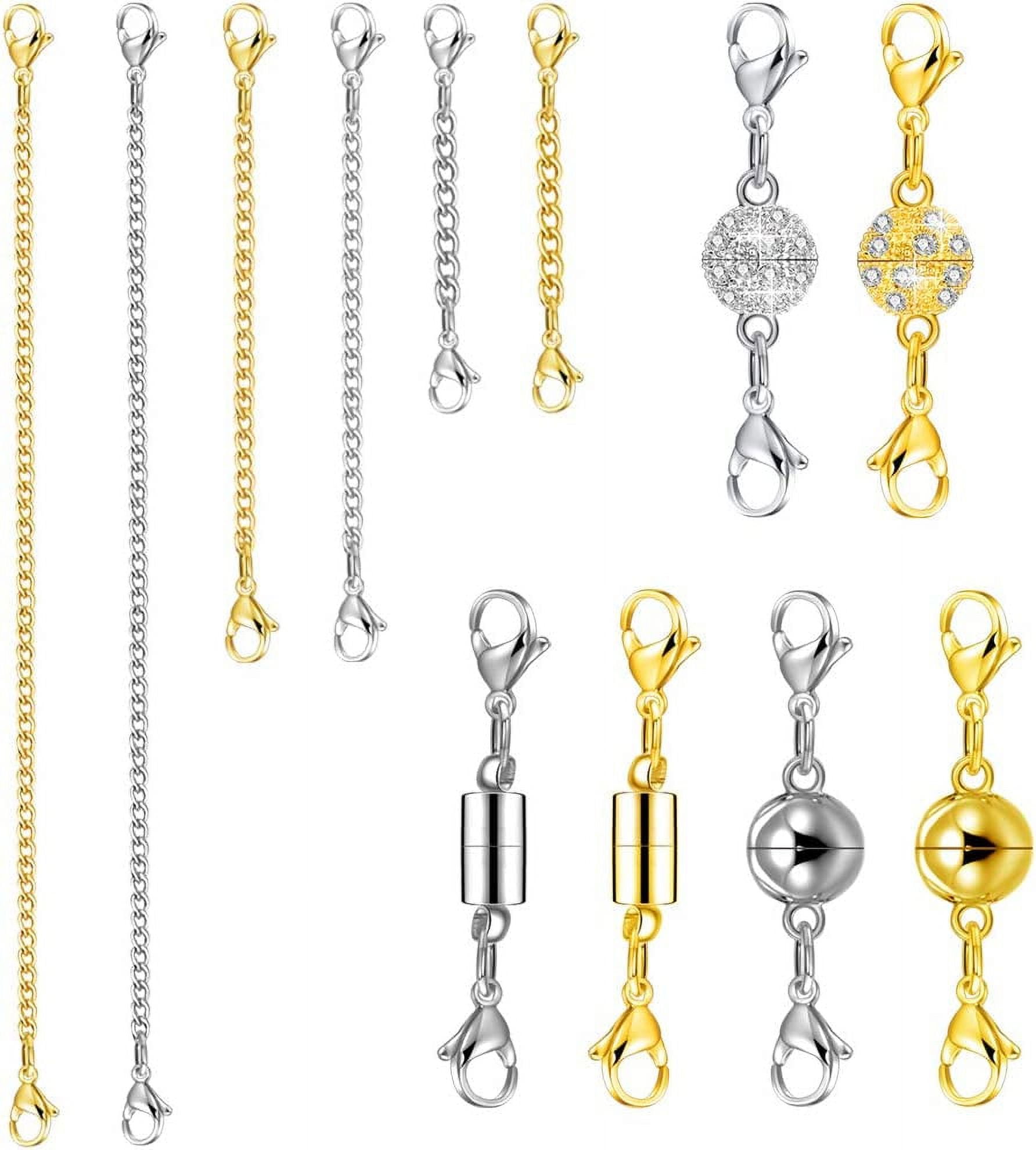 12 Pcs Necklace Extenders, Chain Extenders Necklaces Chain Extenders ...