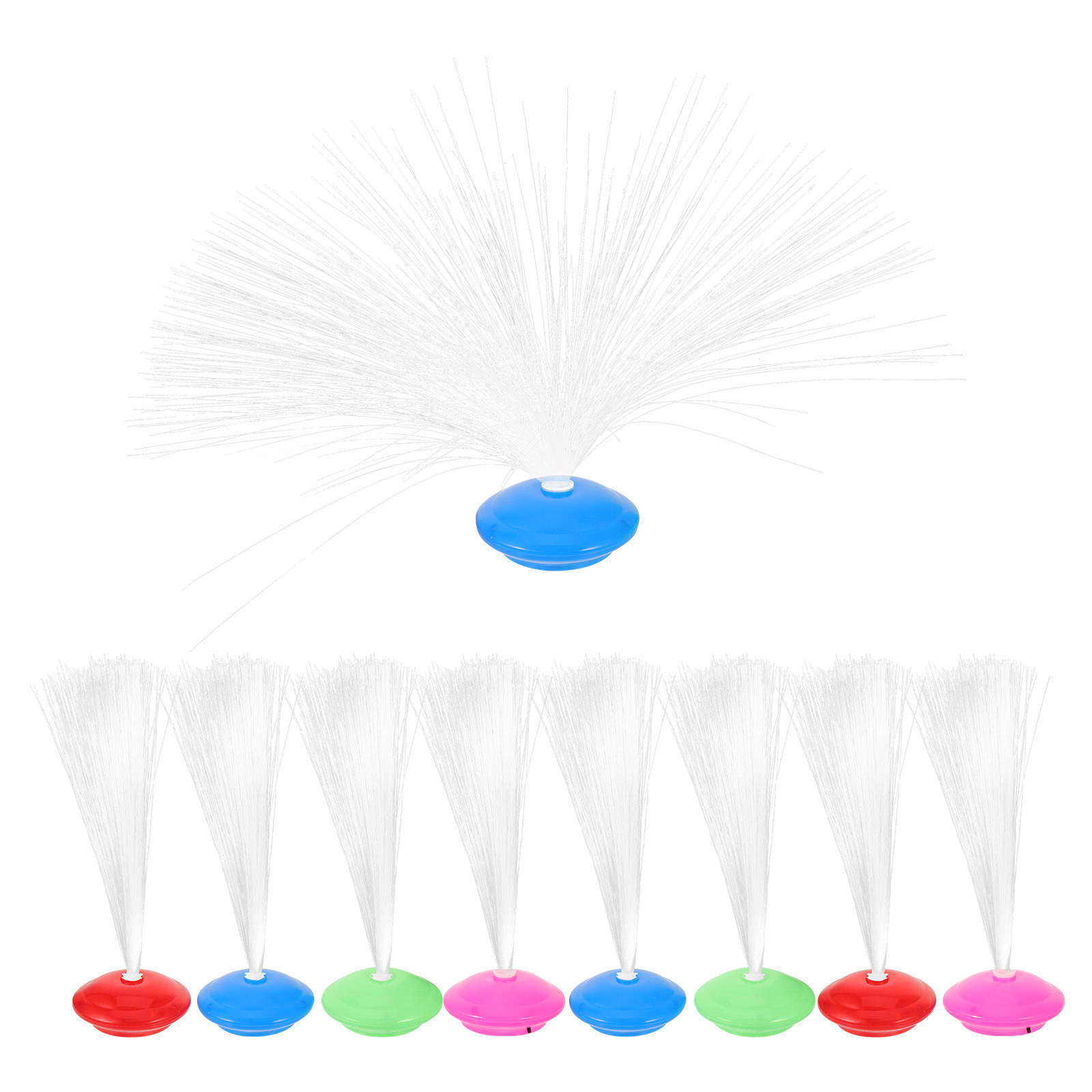 12 Pcs Night Light LED Waterproof Lights Fiber Stick Sticks Women's ...