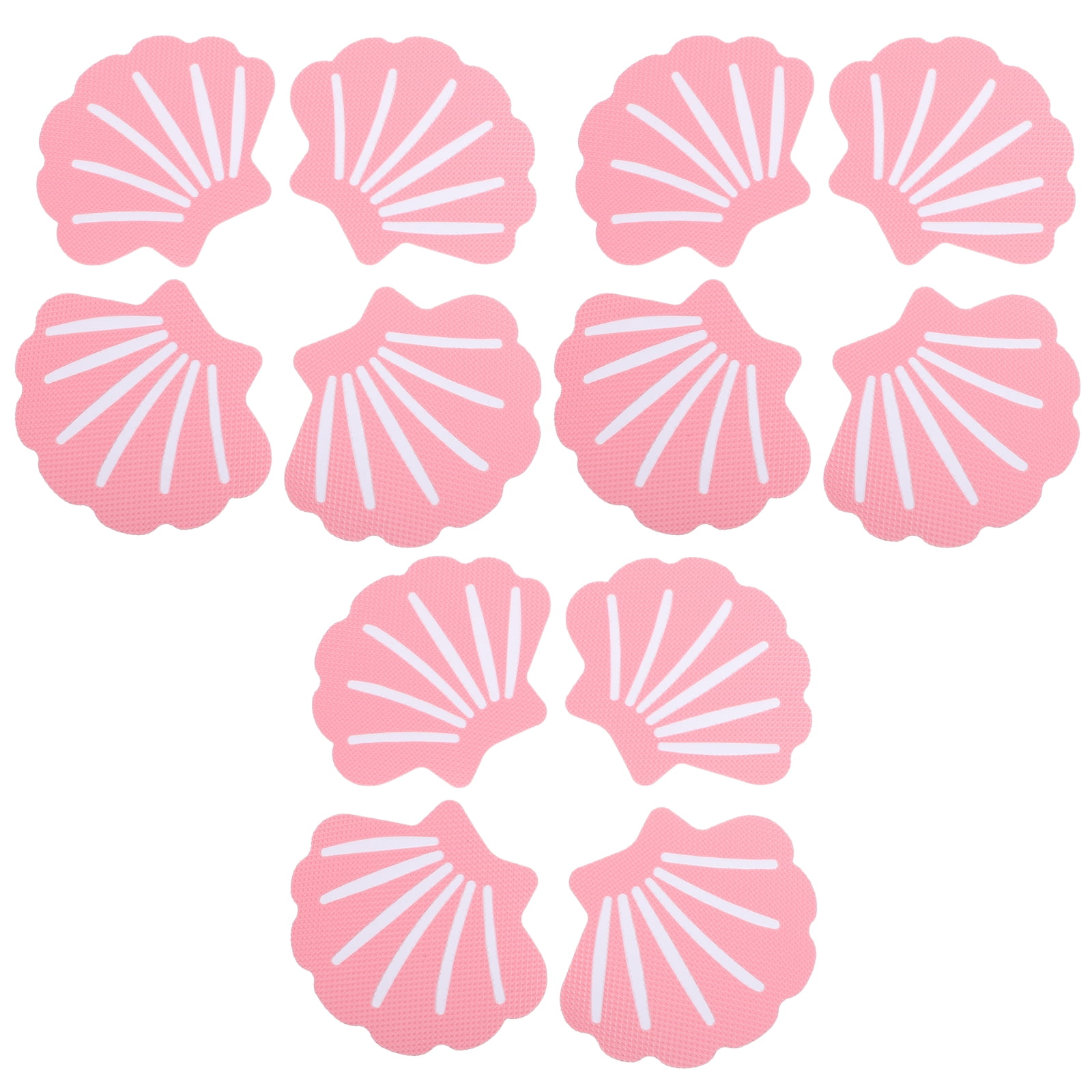 12 Pcs Non Slip Shower Stickers Tub Grips Shell Bath - Walmart.com