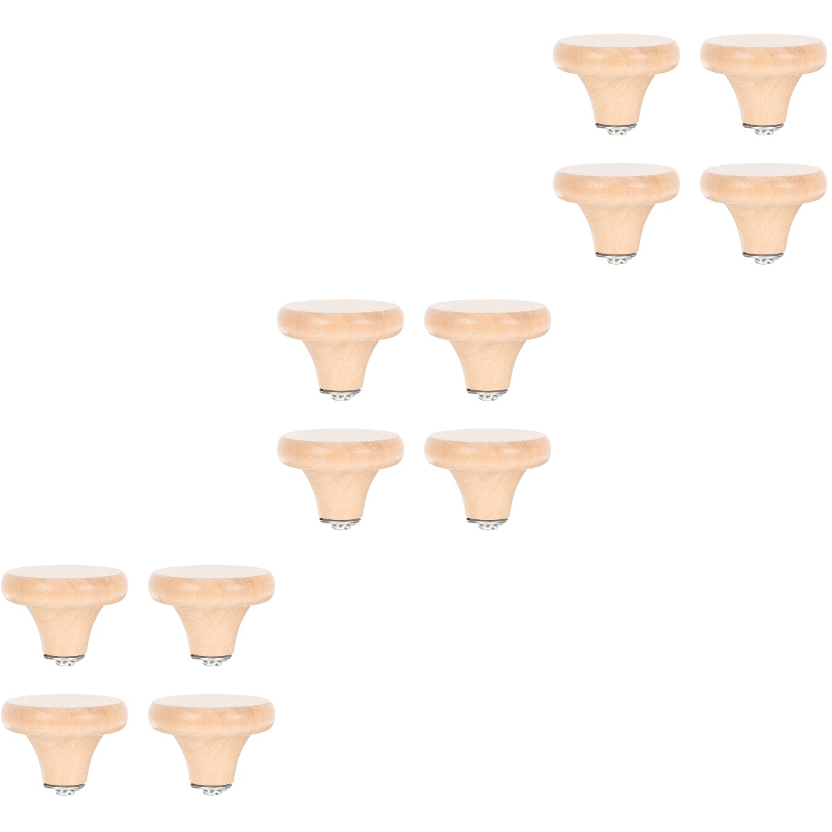 12 Pcs Outdoor Lid Handle Lid Supplies Bakelite Pan Lid Handle Small ...