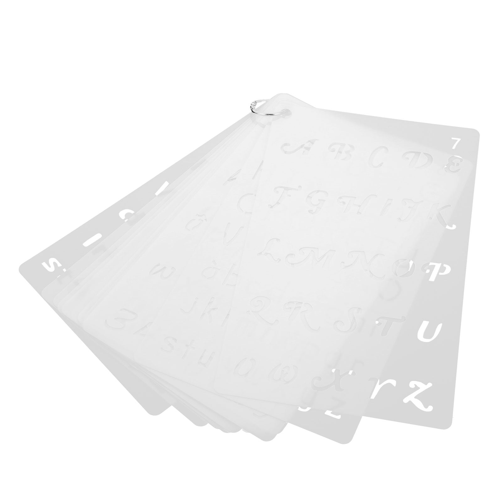 12 Pcs Painting Template Calligraphy Templates Letters Numbers and ...