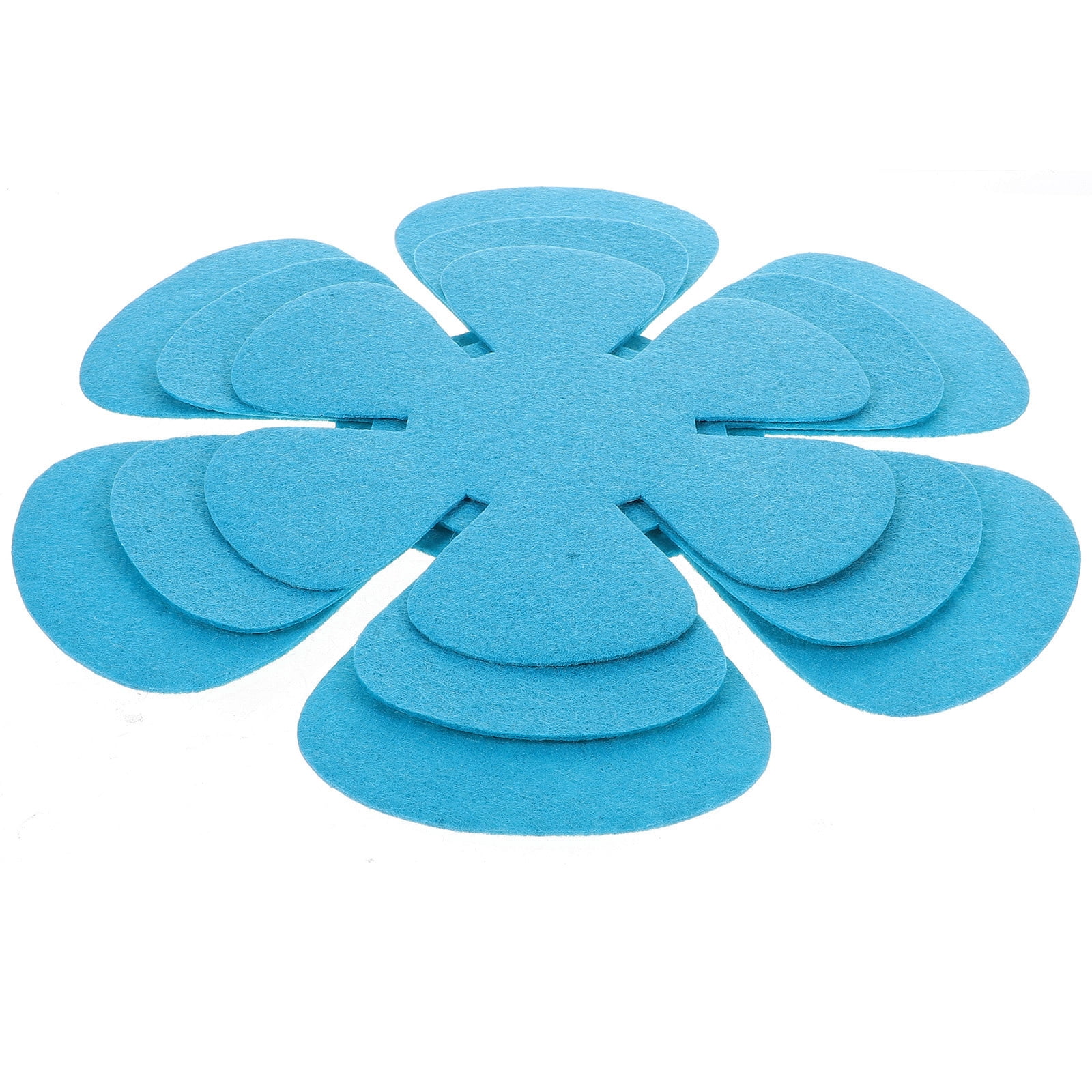 12-Pack White Pan Protectors Flat Skillet and Pot Pads for Cookware ...