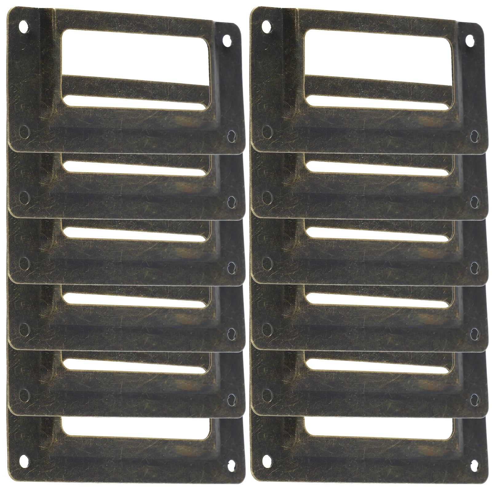 12 Pcs Pantry Labels Market Stall Display Business Card Frame - Walmart.com