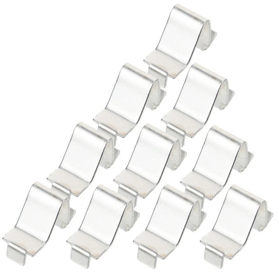 12 Pcs Partition Buckle Shelf Metal Heave Duty Clip Pilaster Clips ...