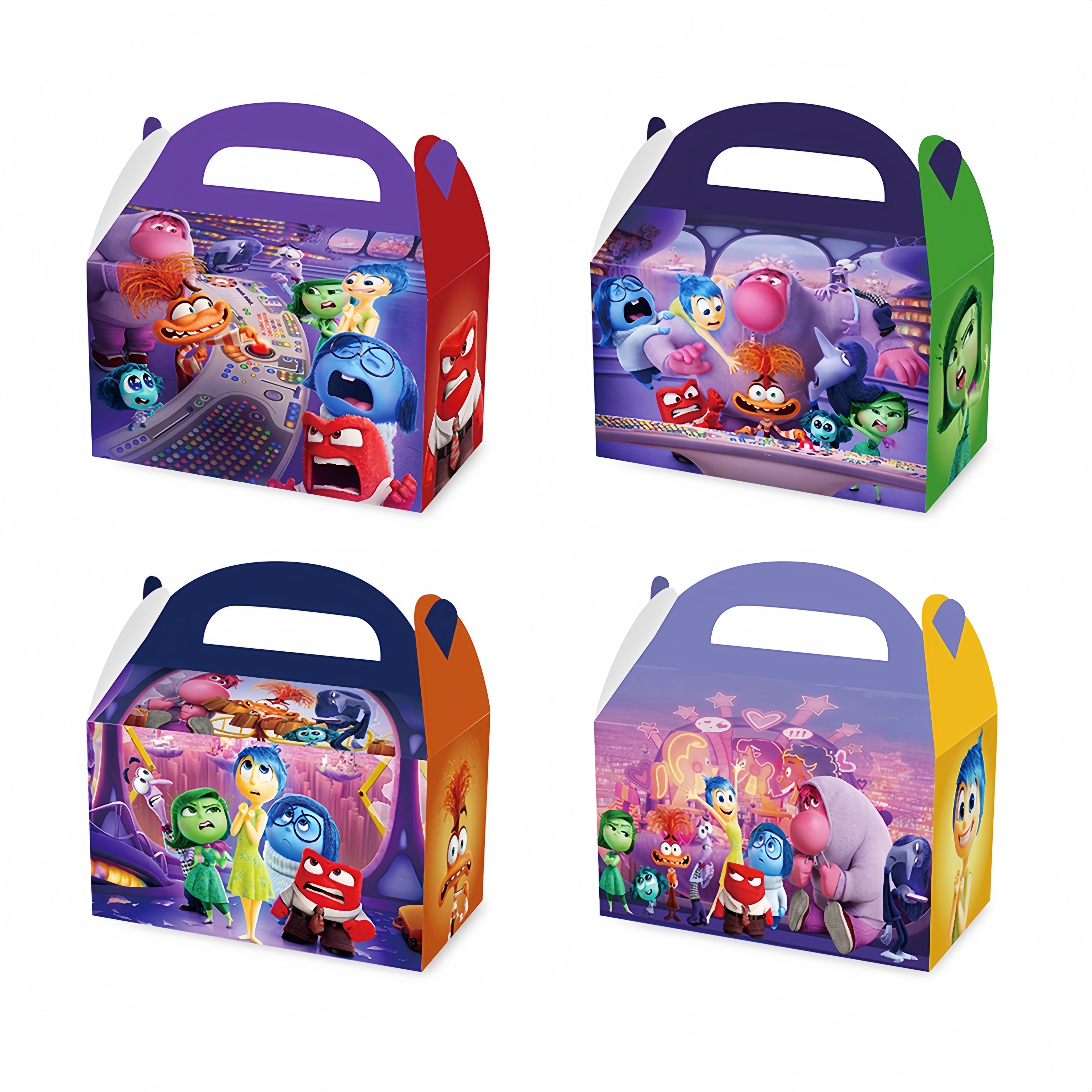 12 Pcs Party Favor Candy Boxes for Inside Out Theme Birthday Party ...