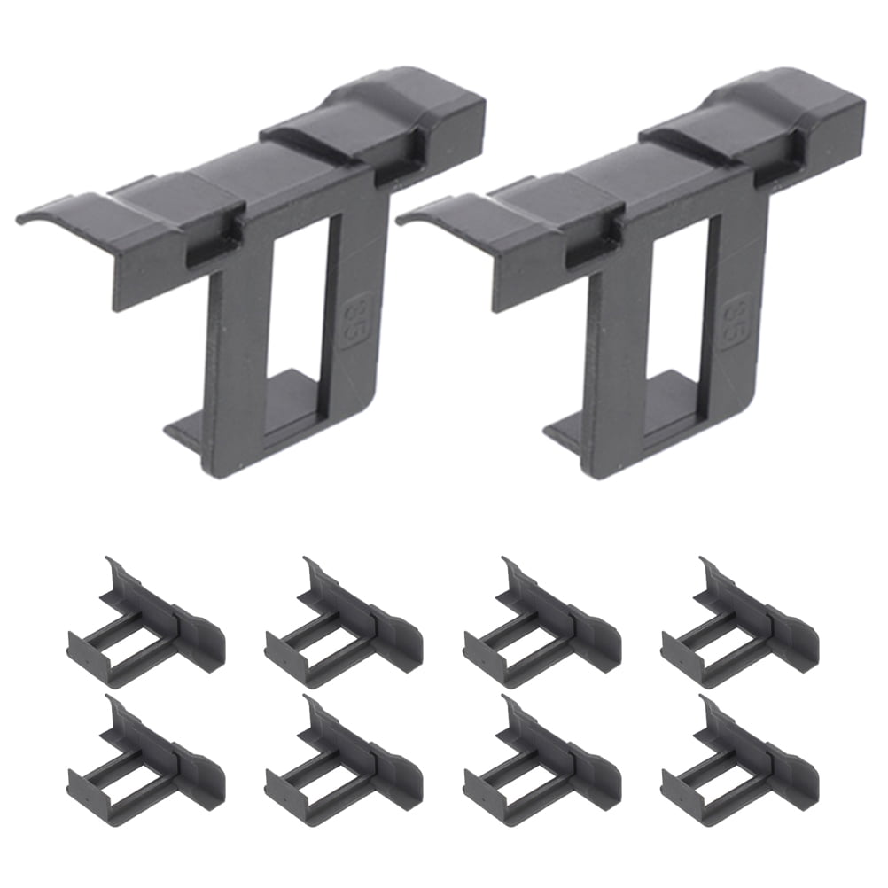 12 Pcs Photovoltaic Panel Cleaning Equipment Solar Drain Clip Clamp Air ...