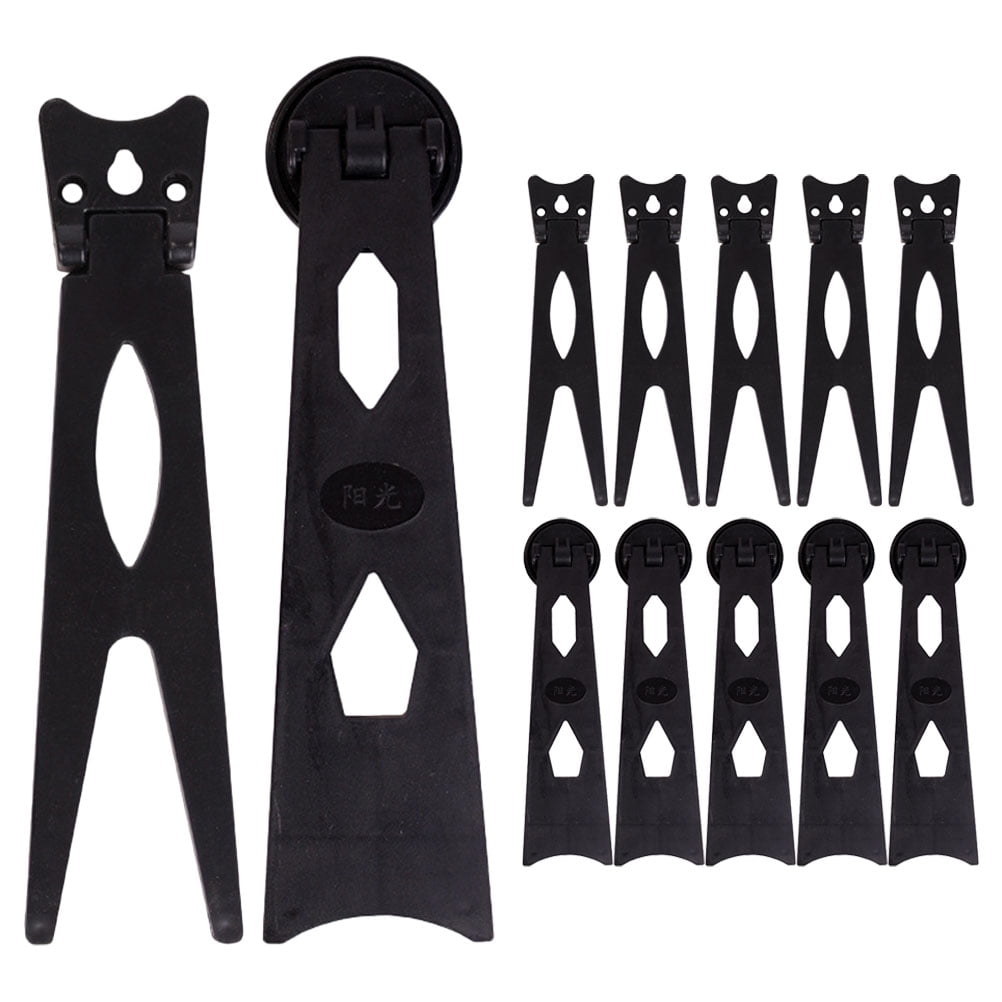 12 Pcs Picture Frame Back Stand Easel Backer Stands for Display Black ...