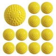 12 Pcs Pitching Machine Softballs Dimpled Softballs 12-Inch Pitching ...