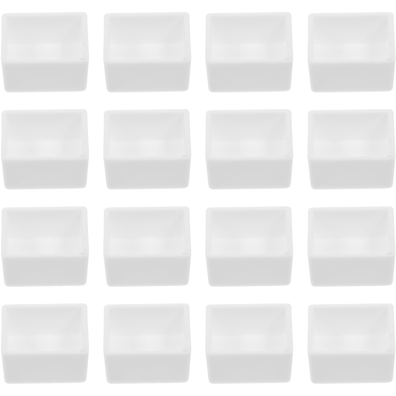 12 Pcs Plastic Empty Paint Pans Empty Paint Half Pans Watercolor Half ...