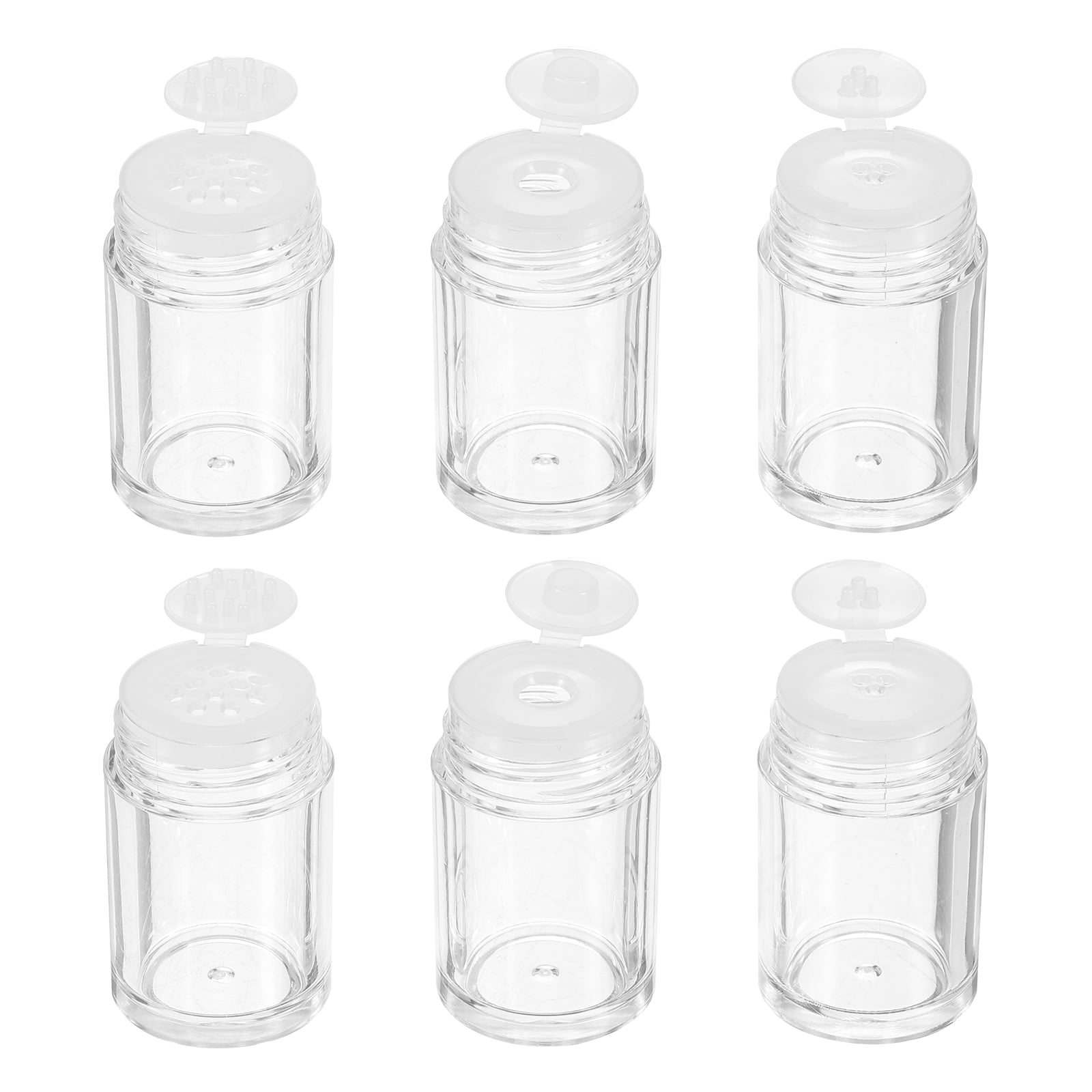 12 Pcs Plastic Powder Bottles Stylish Makeup Bottles Durable Loose ...