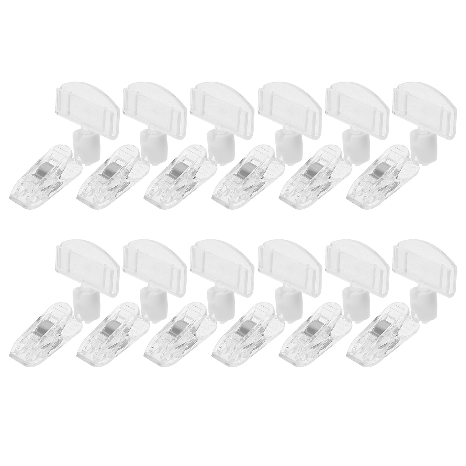 12 Pcs Pop Advertising Clip Merchandise Sign Display Clips - Walmart.com