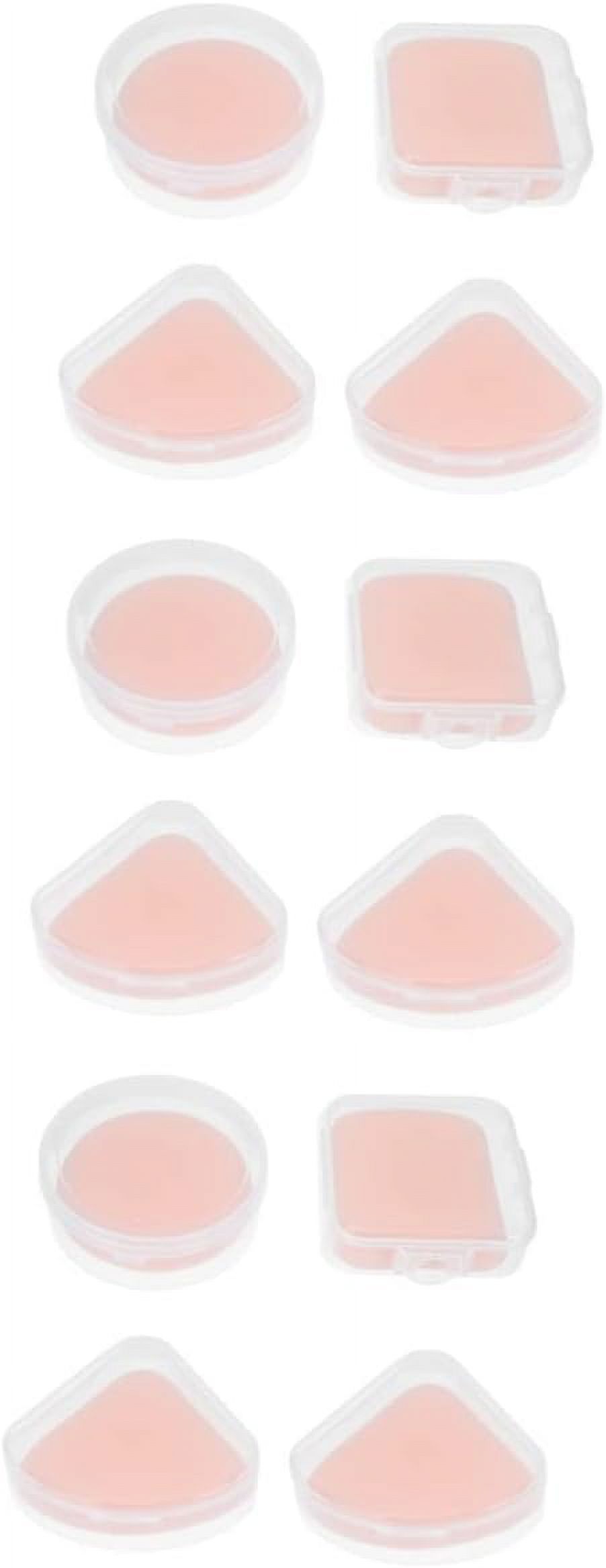 12 Pcs Powder Puff Makeup Triangle Puff Round Cotton Pads Makeup Puffs ...