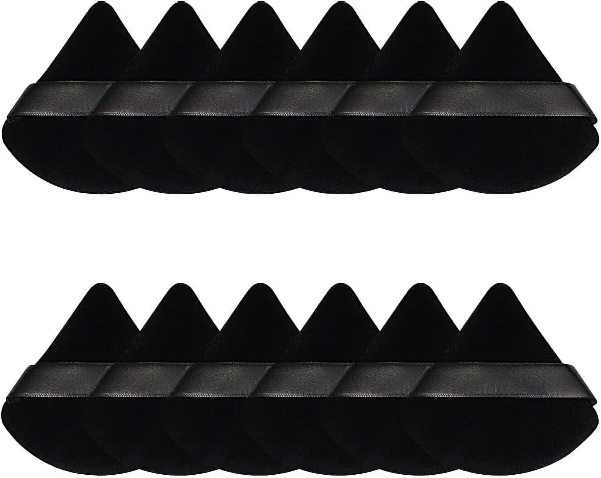 12 Pcs Powder Puff, Pure Cotton Triangle Powder Puff for Face Wedge ...