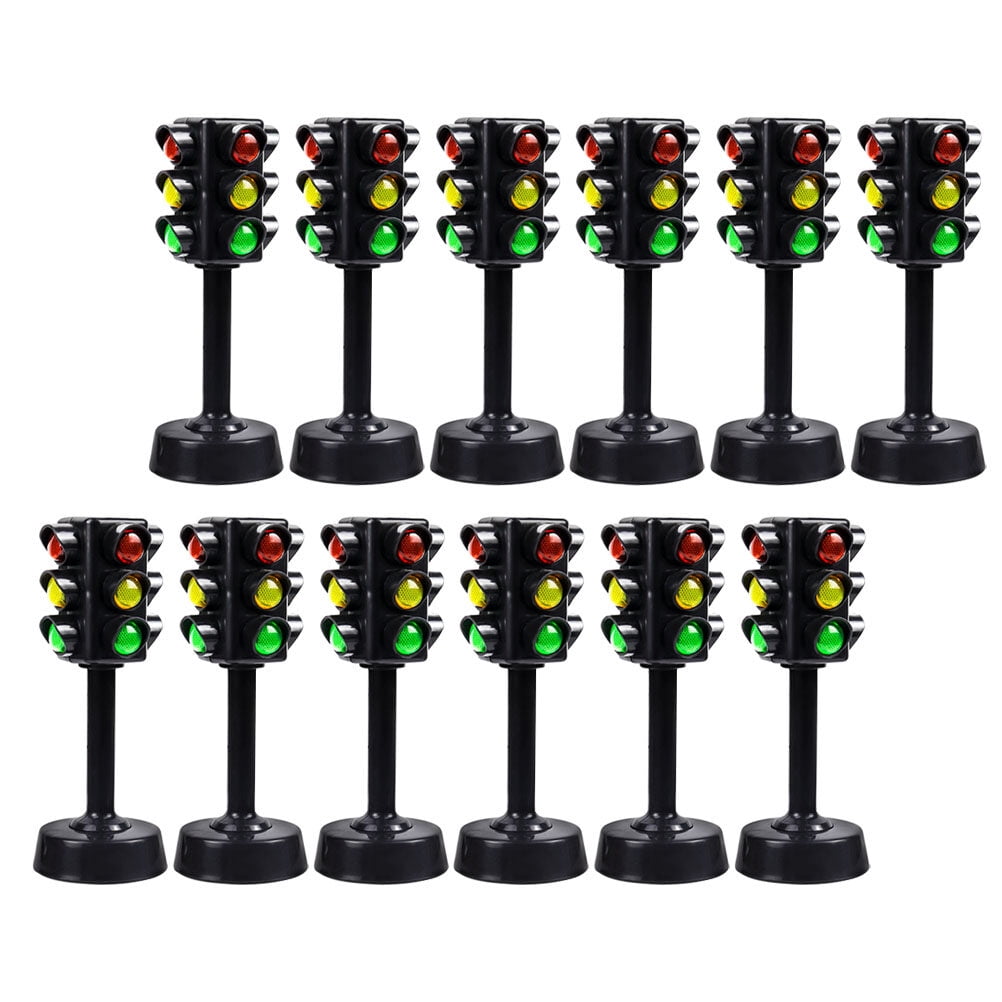 12 Pcs Powered Traffic Light Model Kit Safety Toy Child - Walmart.com