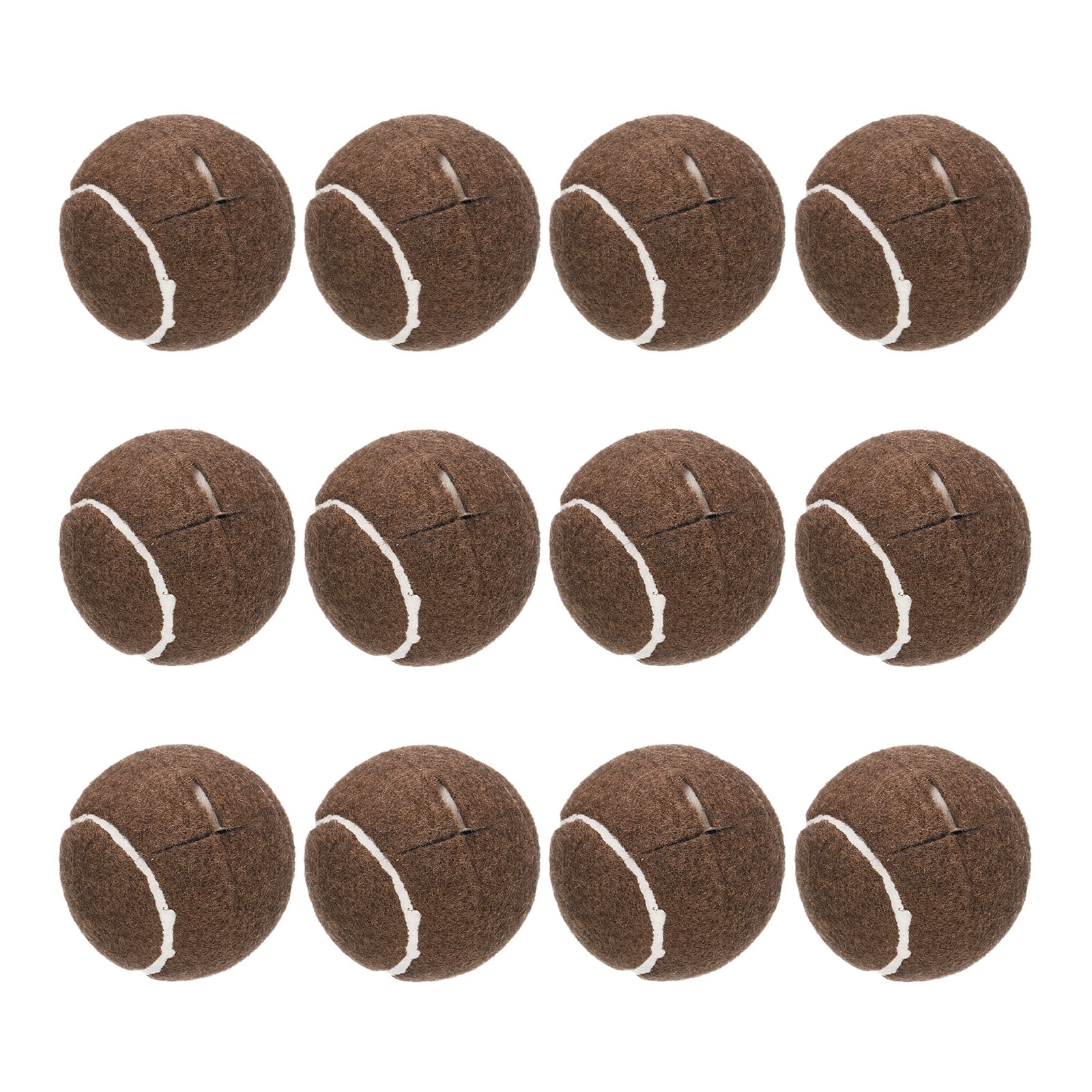 12 Pcs Precut Walkers Tennis Balls, Universal Precut Glide Balls ...