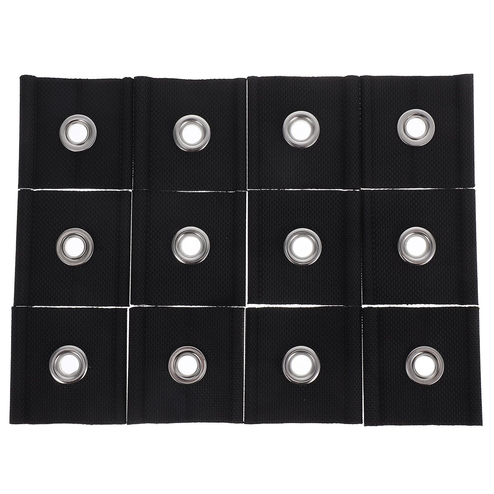 12 Pcs RV Hitch Fastener Awning Clothes Hanger Outdoor Hook Black ...