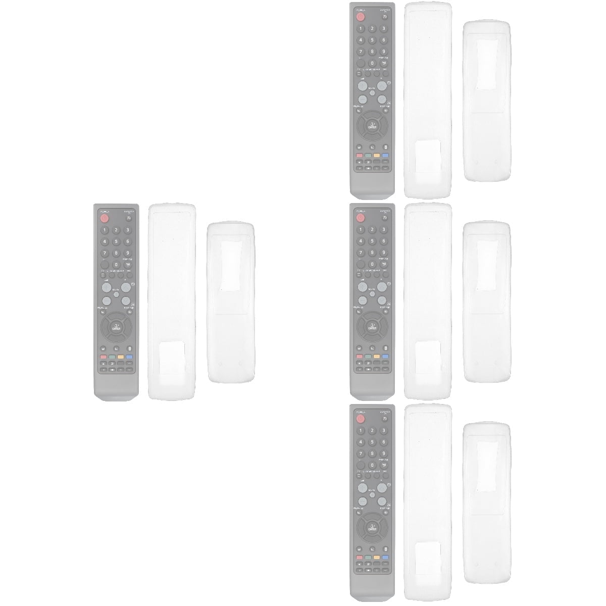 12 Pcs Remote Control Case Cover for Air Conditioner Silicone ...