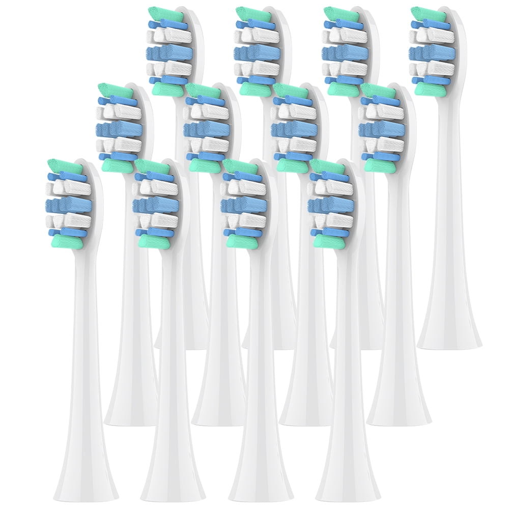 12 Pcs Replacement Toothbrush Heads Compatible with Philips Sonicare ...