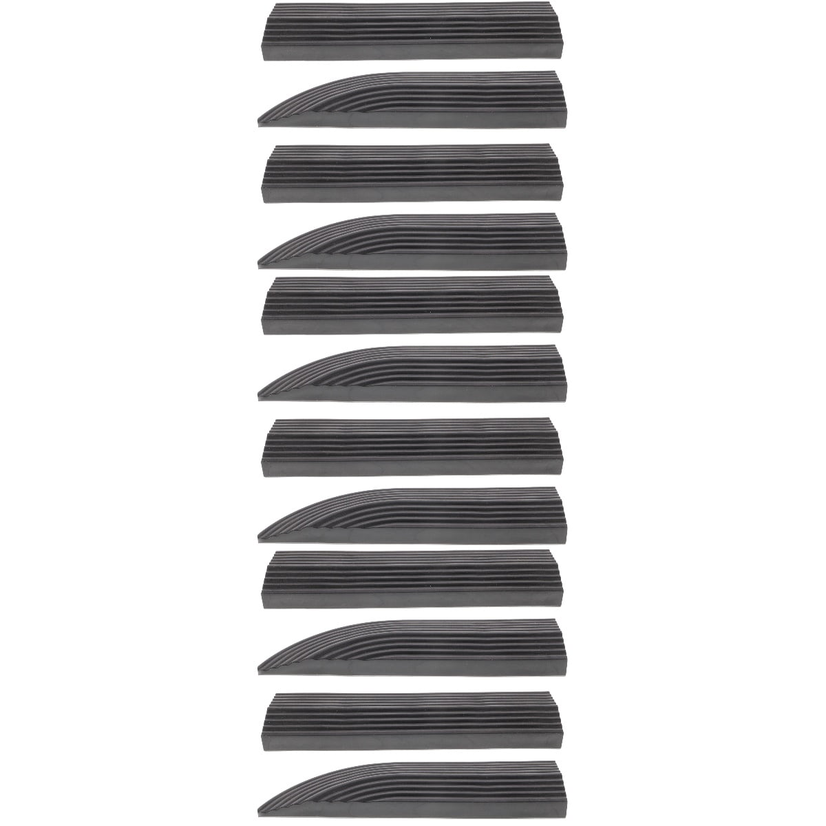 12 Pcs Rubber Threshold Ramp Entry Rubber Ramp Household Slope Ramp for ...