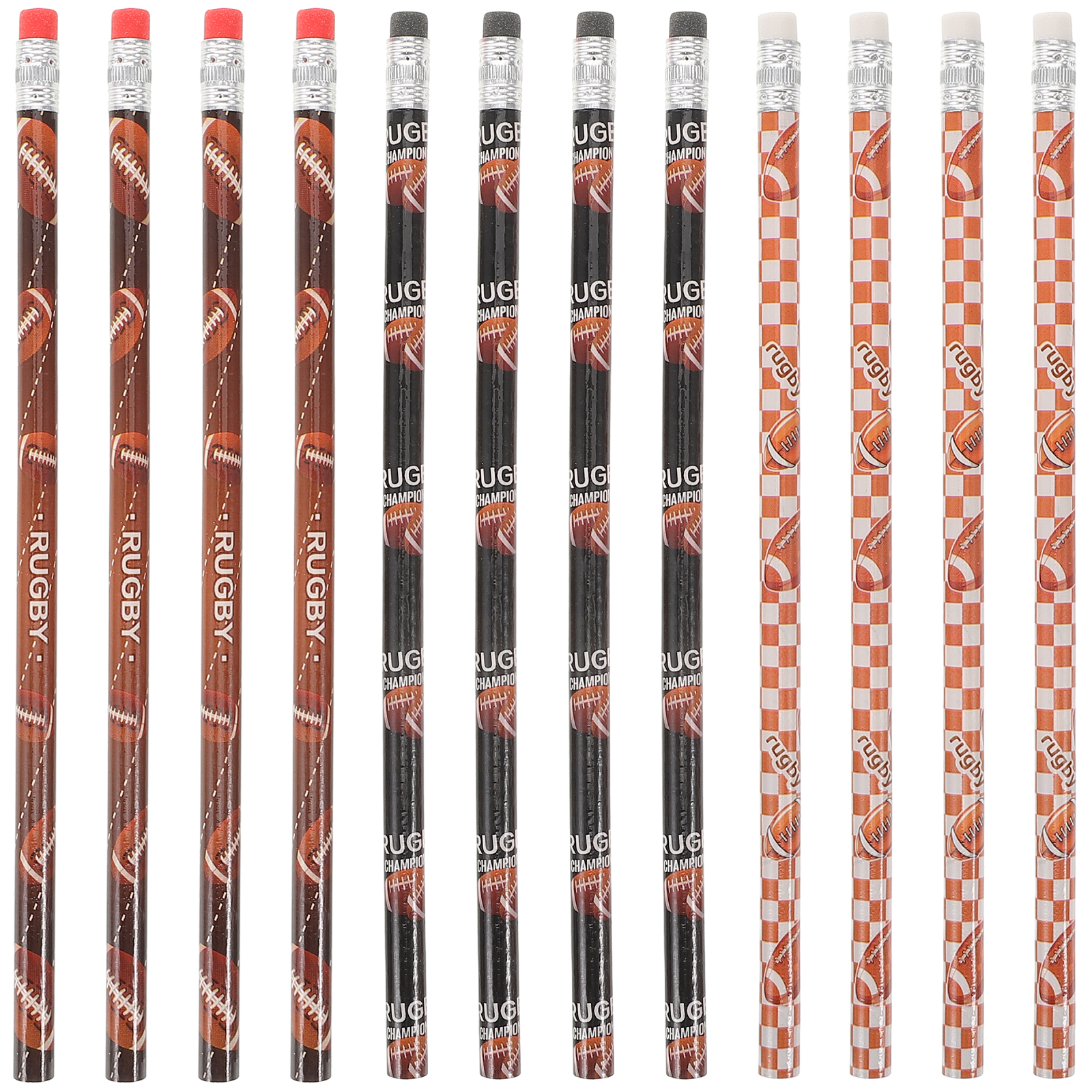 12 Pcs Rugby Pencil Writing Storage Boxes with Lids Paper Making Lit ...