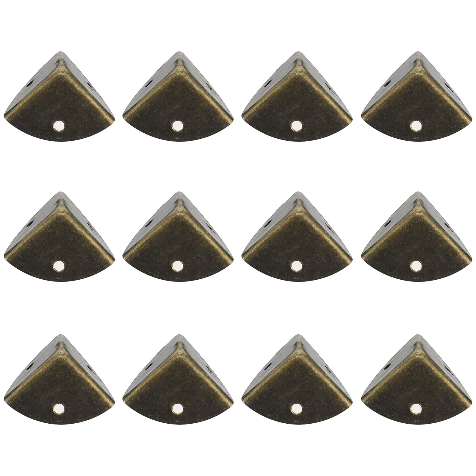 12 Pcs Security Bar Wrap Angle Antique Finished Cabinet Corner ...