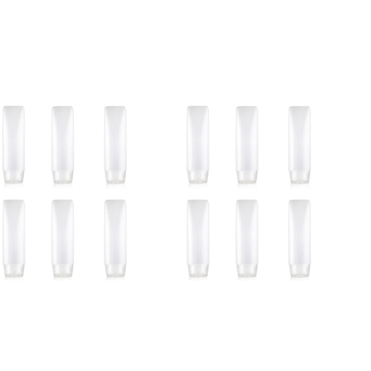 12 Pcs Shampoo Flask Squeeze Bottles Travel Containers for Toiletries ...