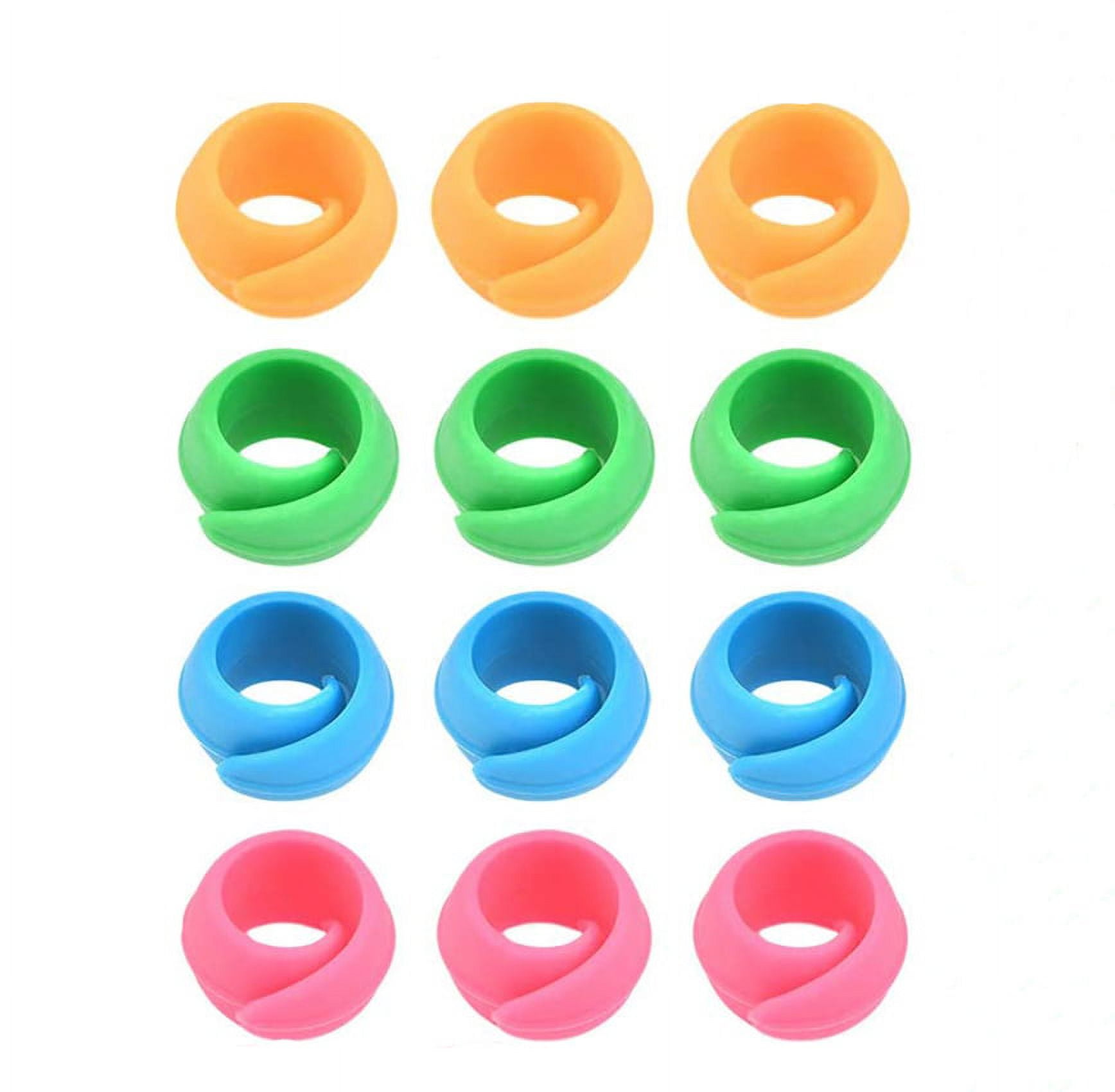 12 Pcs Silicon Thread Spool Savers Thread Huggers 4 Colors - Walmart.com